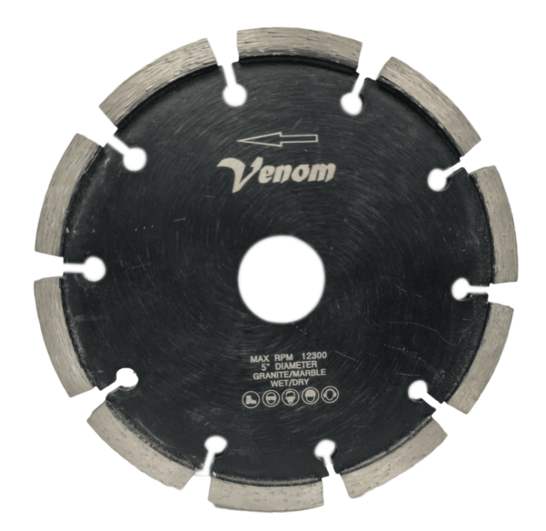 Venom 5” Tuck Point Diamond Blade – KLZ Diamonds Tools